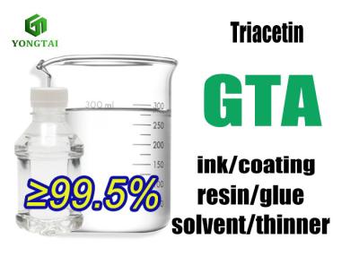 China 99.5% Triacetin CAS 102-76-1 Colorless Transparent Liquid Plasticizer for Paint Ink Coating for sale