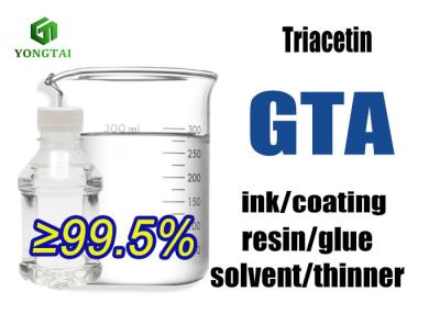 China 99.5% Triacetin Colorless Transparent Liquid CAS 102-76-1 Plasticizer for Industrial Use for sale