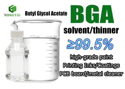 China Butyl Glycol Acetate CAS 112-07-2 99.5% Purity Colorless Liquid for Paints Inks for sale