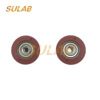 China Kone Elevator Wheel Roller Lift Door Hanging Wheel Roller KM89629G02 44*12*6200 for sale