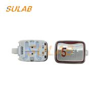 China Sigma Elevator Lift Lop Cop Button Square Push Press Button With Braille for sale