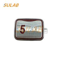 China Sigma Elevator Lift Lop Cop Button Square Push Press Button With Braille for sale