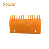 China Hyundai Escalator Spare Parts Yellow Plastic Comb Plate S655B6 for sale