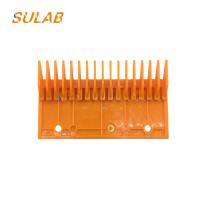 China Hyundai Escalator Spare Parts Yellow Plastic Comb Plate S655B6 for sale
