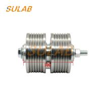 China 3300 3600 Elevator Traction Roller Steel Belt Pulley Roller Wheel 57613299 for sale