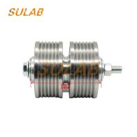 China 3300 3600 Elevator Traction Roller Steel Belt Pulley Roller Wheel 57613299 for sale