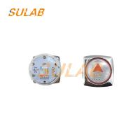 China Hyundai Elevator Lift Square Lop Cop Push Button With Braille for sale
