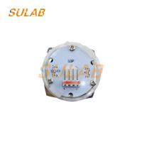 China Hyundai Elevator Lift Square Lop Cop Push Button With Braille for sale