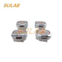 China Hyundai Elevator Lift Square Lop Cop Push Button With Braille for sale