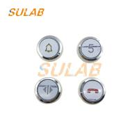 China BST Elevator Lop Cop Round Push Press Button Hole Diameter 34.5mm A4N236714 A4N59074 for sale