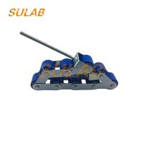 China Hyundai Escalator Reversing Bearing Handrail Belt Pressure Chain Pitch 80 60 X 556202 9 Rollers for sale