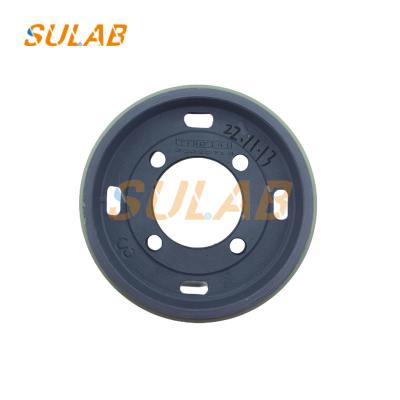 China Hitachi Escalator Spare Parts Handrail Drive Wheel 141mm Diameter for sale