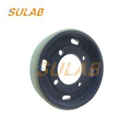 China Hitachi Escalator Spare Parts Handrail Drive Wheel 141mm Diameter for sale