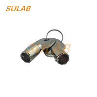 China Mitsubishi Elevator Spare Parts LOP Base Station Lock Key TA6461 YE602D180-02 for sale