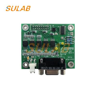 China Hyundai Elevator Encoder PCB Board WBVF SIN ISO REV: 1.0 WTN-1922 for sale