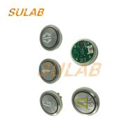 China SJEC Elevator Lift Spare Parts Round Push Button J103025002E NY20043356H01 A4N18639 for sale