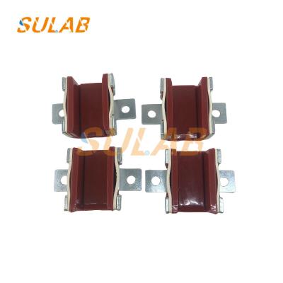 China 3300 3600 Elevator Lift Spare Parts 300P Sliding Counterweight Guide Shoe 65*30mm 65*10mm for sale