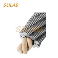China Chinese Factory Made Price Elevator Hoist Wire Steel Rope 6x19+FC Galvanized Steel Wire Rope 6mm 8mm10mm11mm13mm 16mm for sale