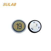 China Elevator Push Button with Stainless Steel Faceplate 24V DC IP54 Rated for Elevator Call Buttons for sale