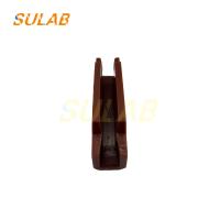China High Wear Resistance Low Friction Coefficient Shock Absorption Elevator Counterweight Guide Shoe Lining Elevator Spare Parts for sale