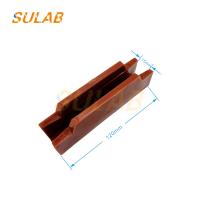 China High Wear Resistance Low Friction Coefficient Shock Absorption Elevator Counterweight Guide Shoe Lining Elevator Spare Parts for sale