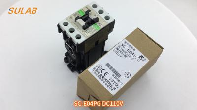 China Fuji Electric SC-E04PG-110VDC IEC Contactor with 18A Rated Current 3-Pole and 110V DC Coil for sale