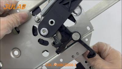 China Fomat CDL-P0ABCD000-3 Elevator Door Knife with 304 Stainless Steel CNC-Ground ±0.02 mm and 12° Taper Blade Landing Door Lock Mechanism for sale