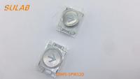 China Mitsubishi Elevator Push Button C5MS-1PW12D with White LED 24 VDC Snap-in Mount for Elevator Stations for sale