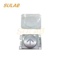 China Mitsubishi Elevator Push Button C5MS-1PW12D with White LED 24 VDC Snap-in Mount for Elevator Stations for sale