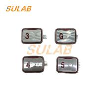 China Sigma MTD265 Rectangular Push Button for LG/XIZI OTIS Elevator with Braille Legend and 3-Pin Plug-in for sale