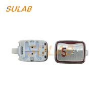 China Sigma MTD265 Rectangular Push Button for LG/XIZI OTIS Elevator with Braille Legend and 3-Pin Plug-in for sale
