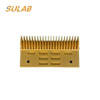 China 22-teeth Escalator Comb Plate with High-strength Engineering Plastic for Smooth Transition and EN 115-1 Compliance for sale