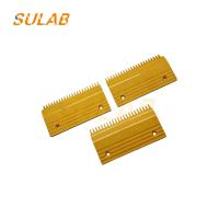 China 22-teeth Escalator Comb Plate with High-strength Engineering Plastic for Smooth Transition and EN 115-1 Compliance for sale