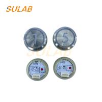 China KONE KM51071111H03 22mm LED Illumination Momentary Elevator Push Button for Cabins & Panels for sale