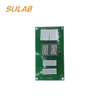 China Elevator LOP Display Board with CAN Bus Communication Flame-Retardant Green PCB for Real-Time Floor Number Display for sale
