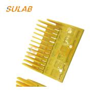 China YS120B976 Cast Aluminum Anti-Slip Escalator Comb Plate with Precision Tooth Shape for Passenger Safety for sale