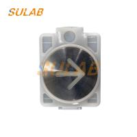 China MITSUBISHI Elevator 35mm Stainless Steel Face Push Button DC24V LED For Car Hall Call Spare Part DA482 MTD482A for sale