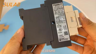 China Schneider LC1D32FD 3-Pole Power Contactor 32A 110VDC Coil 1NO+1NC Aux for Elevator Control Cabinet for sale