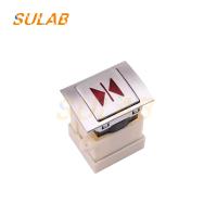 China SIGMA MTD142 Square Elevator Button with Stainless Steel Face and DC24V LED for COP and Hall Landing Call for sale