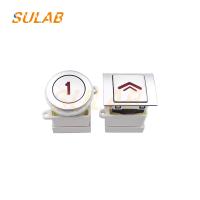 China Round Elevator Push Button DC24V LED Light Call Button for LG Sigma Elevator COP LOP Panel for sale
