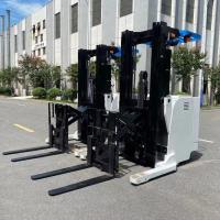 China 1.5 Ton 1500kg Electric Scissor Fork Reach Truck 3000mm Lifting Height Forklift for sale