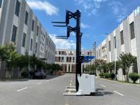 China 1.5 Ton 1500kg Electric Scissor Fork Reach Truck 3000mm Lifting Height Forklift for sale