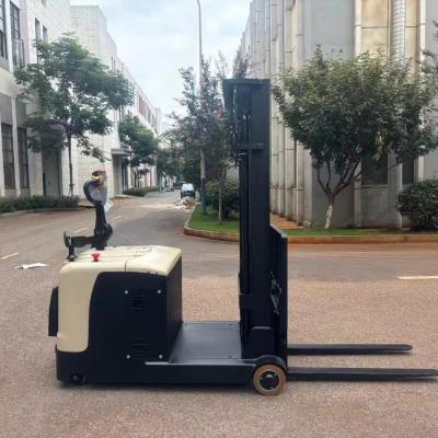 China Electric Stand Up Reach Forklift Truck 2000kg Load 6000mm Lift Height Imported Engine for sale