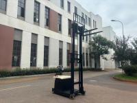 China Electric Stand Up Reach Forklift Truck 2000kg Load 6000mm Lift Height Imported Engine for sale