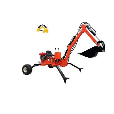 China Maximum Rear Wheelbase 1140 Mini Spider Excavator with 2 Wheels and EPA Gasoline Engine for sale