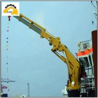 China 30-40 Ton Folding Hydraulic Arm Truck Mounted Telescopic Knuckle Boom Crane 19m Range for sale