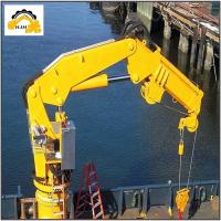 China 30-40 Ton Folding Hydraulic Arm Truck Mounted Telescopic Knuckle Boom Crane 19m Range for sale