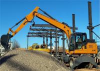 China 21 Ton 0.9 M3 Bucket Wheel Excavator 48kw Power Max Digging Radius 6400mm for sale