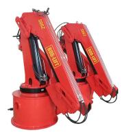 China 20t 30ton Marine Folding Arm Crane Telescopic Boom for HOWO Truck 80ton Capacity for sale