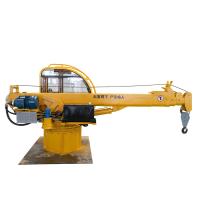 China Howo 350HP 80 Ton Marine Offshore Crane Truck 7750mm Chassis Provision Cargo Frame for sale